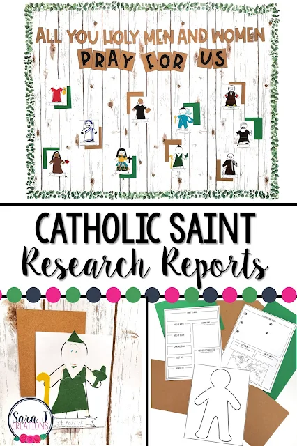 Teaching About the Saints | Sara J Creations