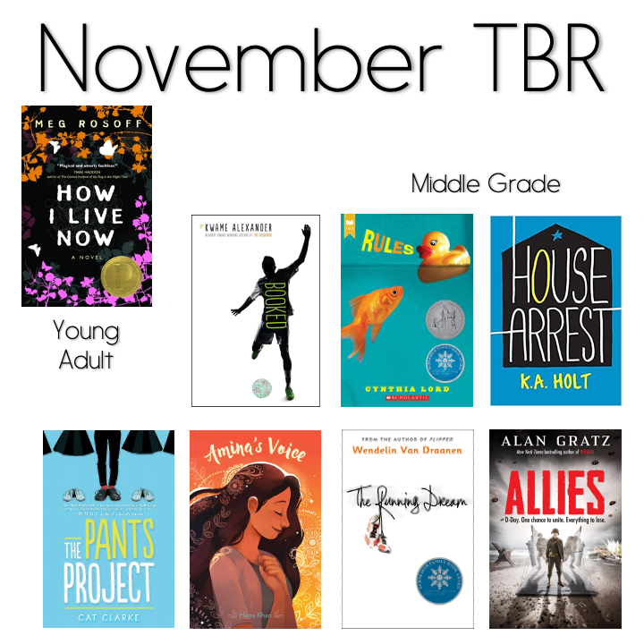 What I'm Reading & Teaching in November - The Literary Maven