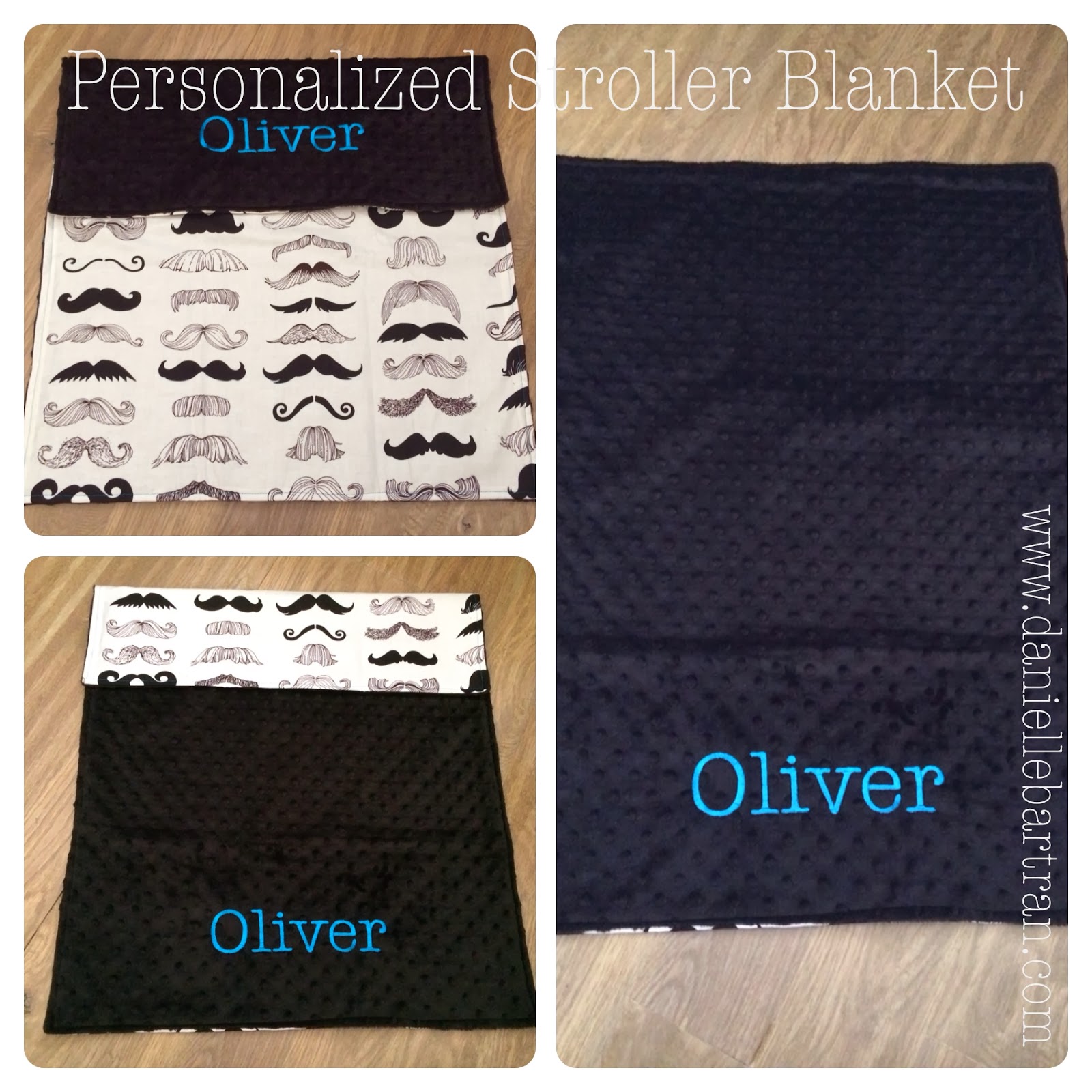 made: Personalized Onesies + Stroller Blankets {Baby Gifts}
