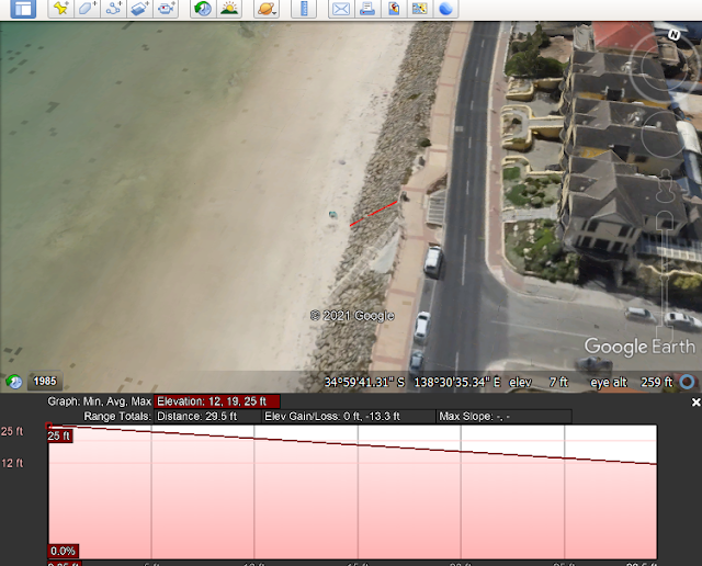 THE SHIFTING SANDS OF SOMERTON BEACH, PART 4....MORE GOOGLE EARTH ...