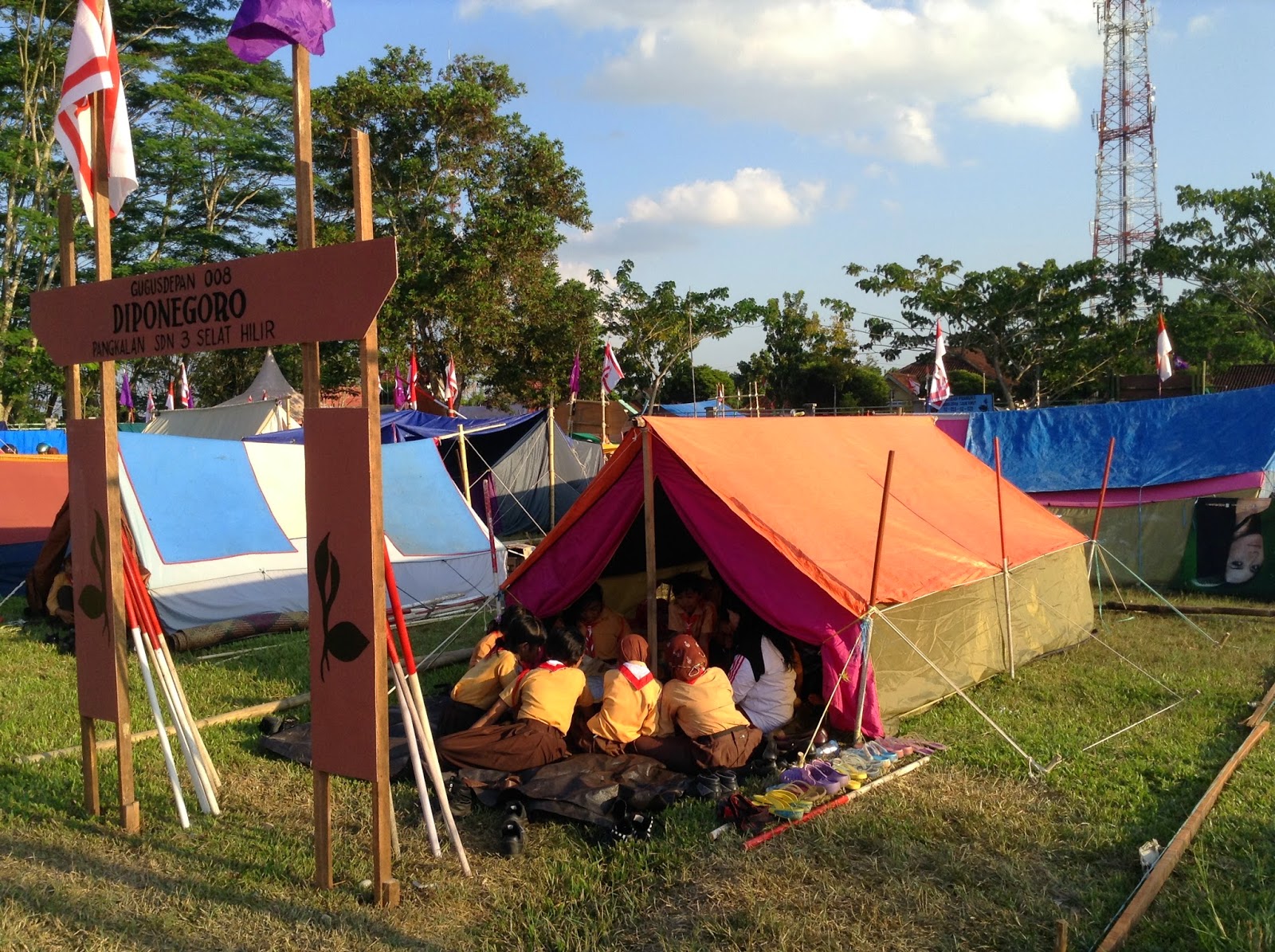 Perkemahan Hari Pramuka ke-53 Tahun 2014