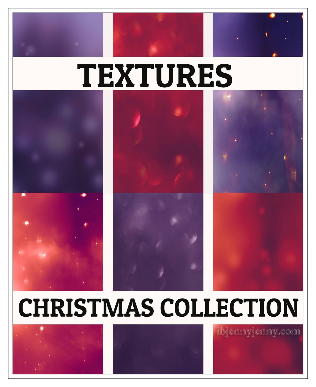 Free Christmas Textures Collection | ibjennyjenny Free Resources