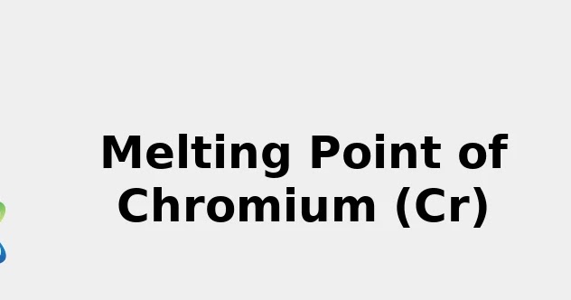 Melting Point of Chromium (Cr) [& Color, Sources, Discovery ... 2022