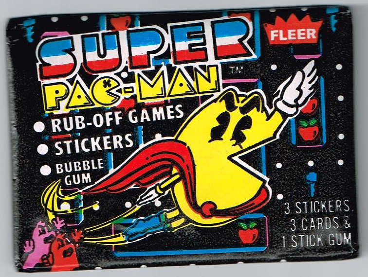 20 Years Before 2000: Wax Packs: 80's Pac-Man Trading Cards