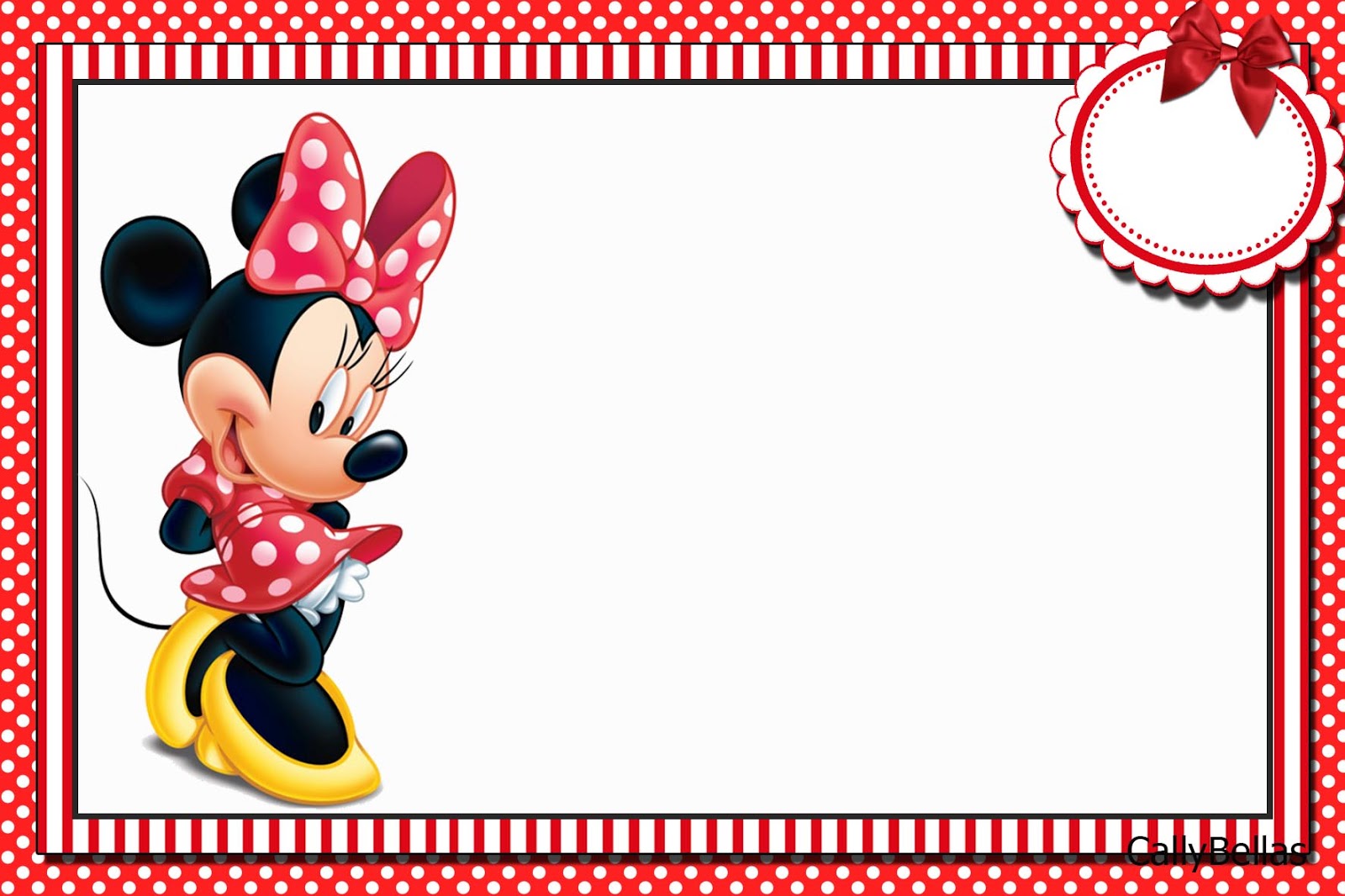 Tarjeta Postal De Minnie Mouse 1024x768