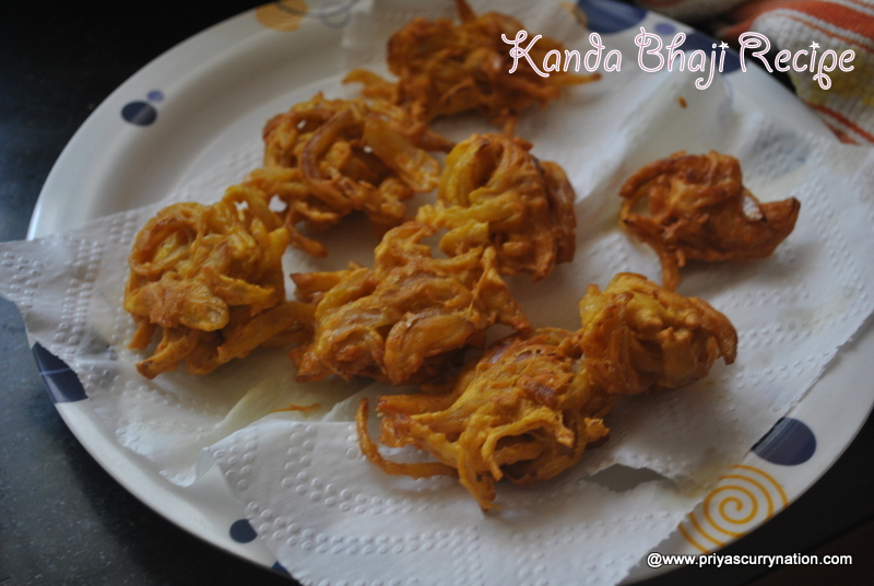 Kanda bhaji recipe , onion pakora recipe | how to make kanda bhaji ...