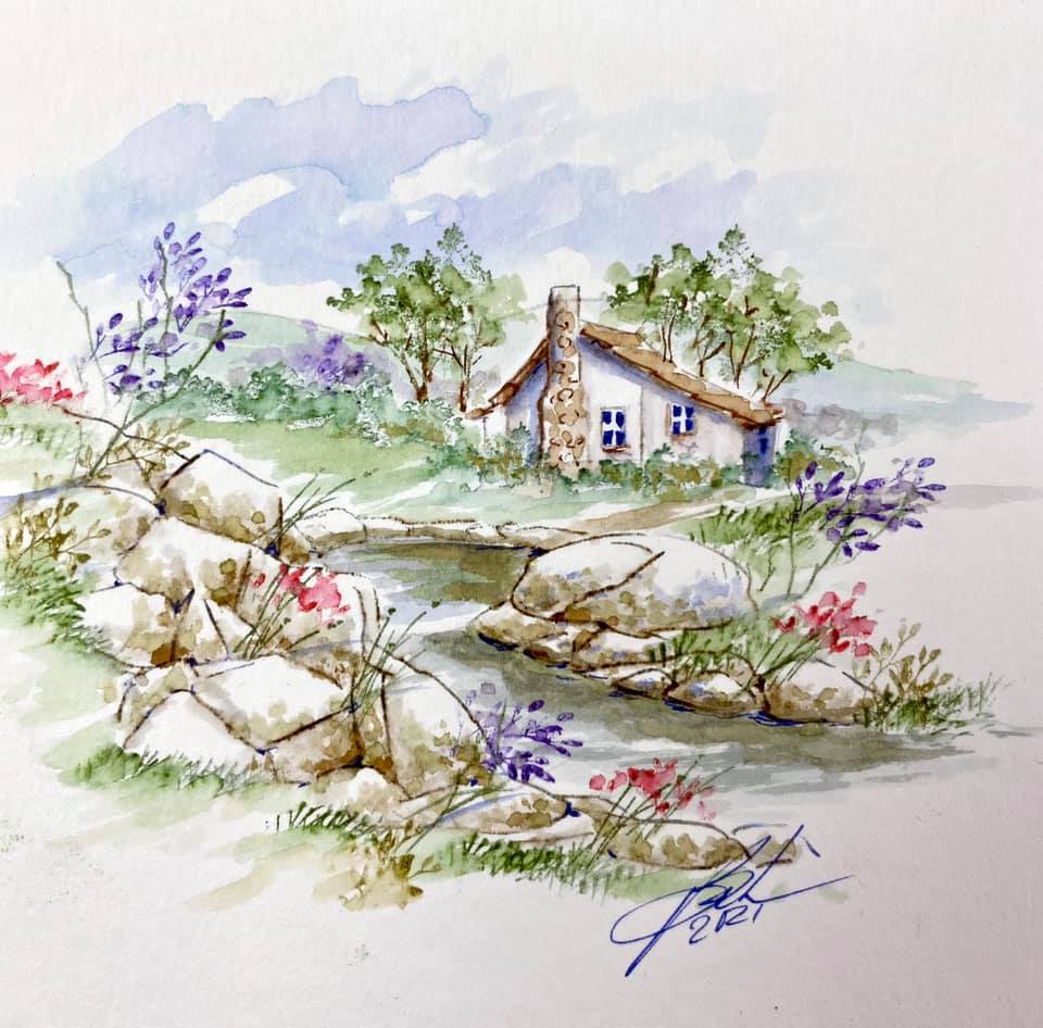 Art Impressions Blog: Watercolor Simple Scenes New Releases!