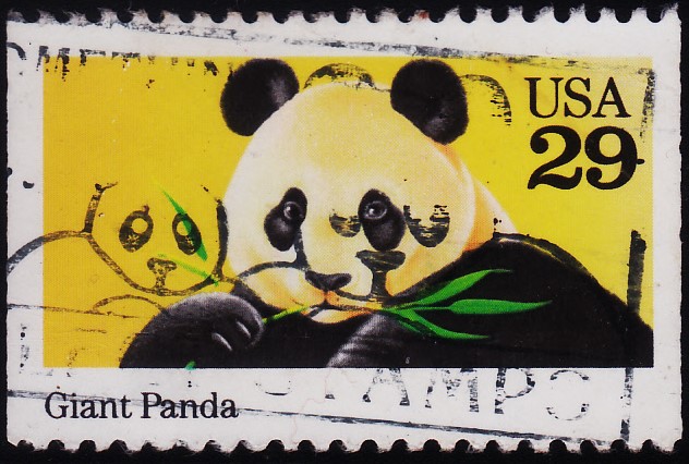 Heritage of Indian stamps site: Panda on stamps