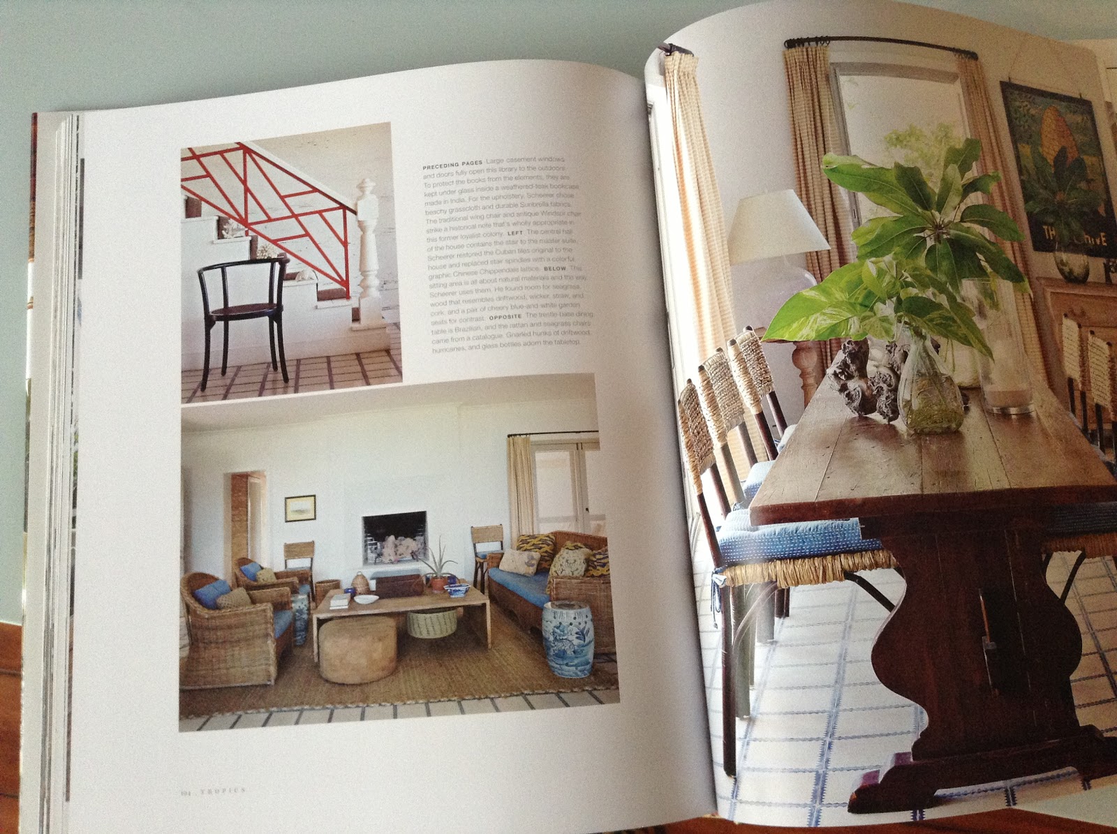 maple and shade: TOM SCHEERER DECORATES.