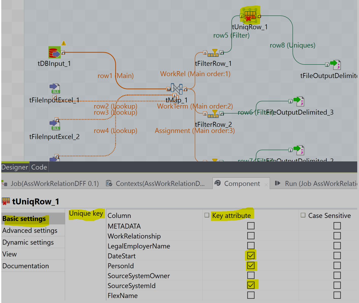 Oracle Apps Solutions: Talend: tUniqRow to Remove Duplicate Rows Oracle Apps Solutions: Talend: tUniqRow to Remove Duplicate Rows