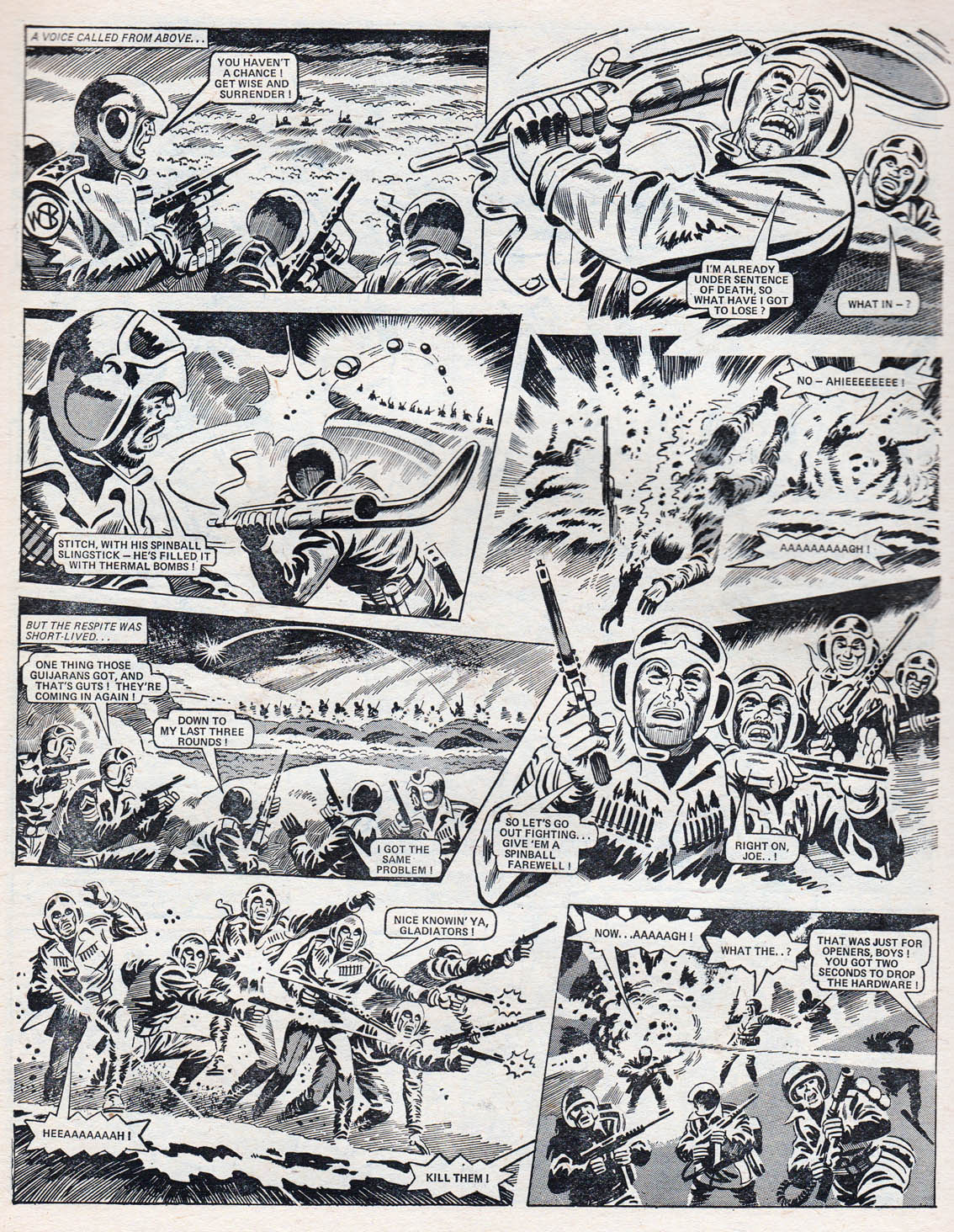 BLIMEY! The Blog of British Comics: Ron Turner's SPINBALL WARS (Battle ...