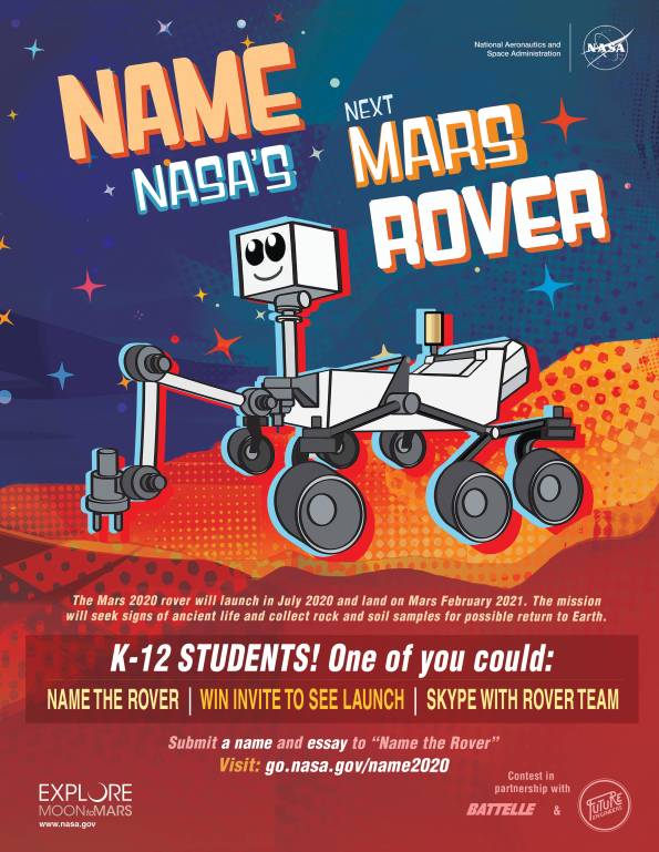 The Digital Teacher: Schools : NASA Contest : Mars rover : your best ...
