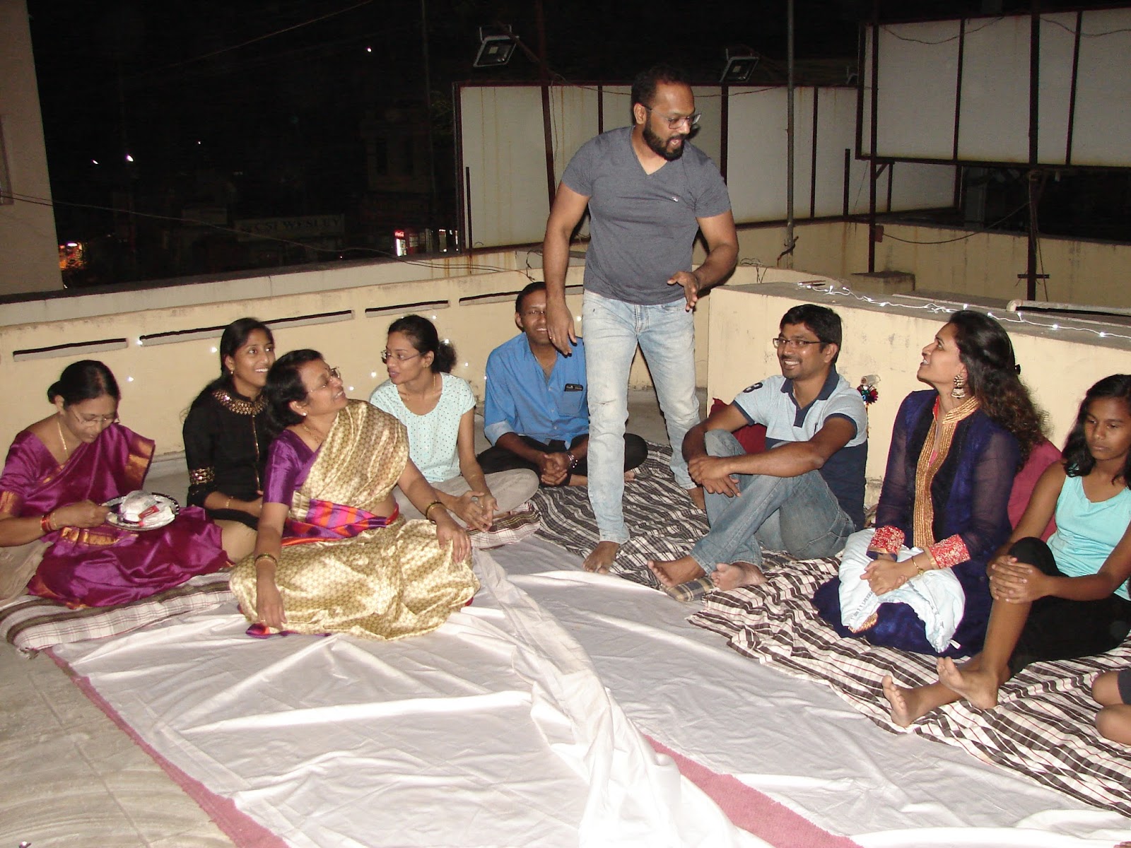 Raghu's column!: Welcome Party, Birthday Party and Happy First Ever Meeting of Cousins!