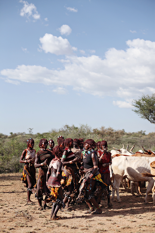 line x shape x colour: turmi, ethiopia: