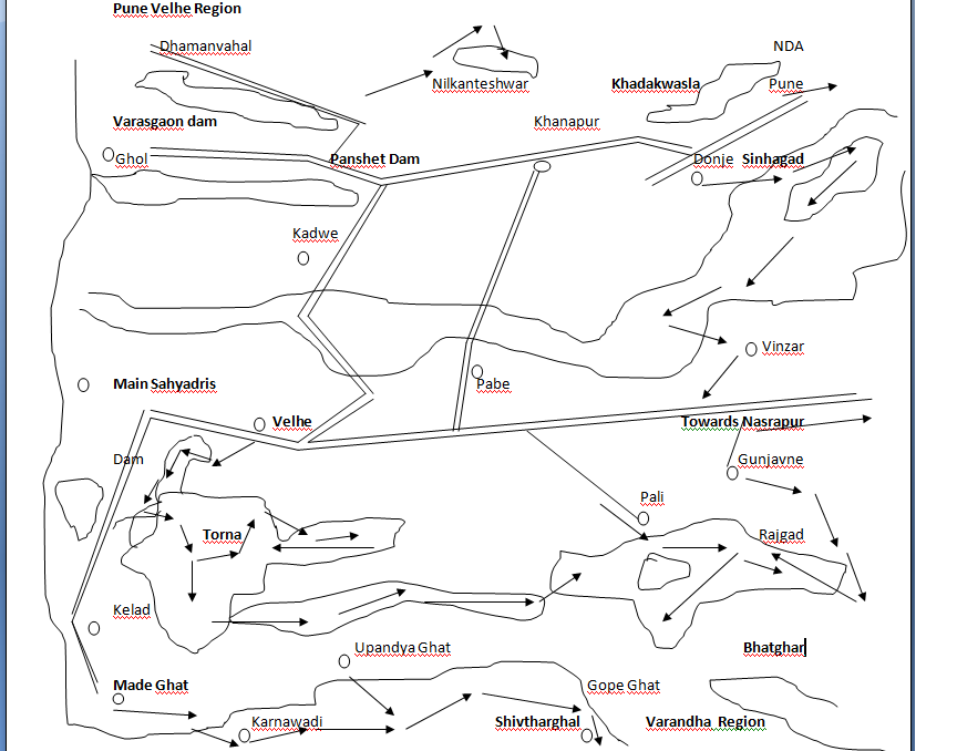 On the Edge of Sahyadris: Useful Maps for treks