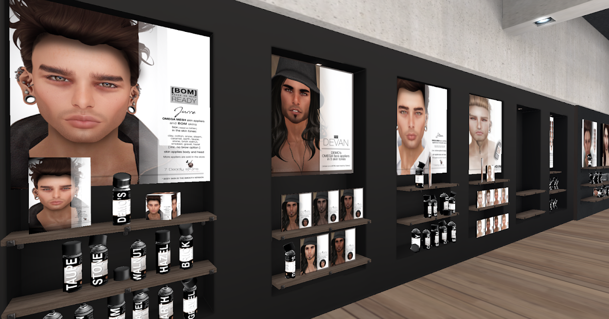 The *SK*[BoM]*IN* Project™: MALE BOM SKINS