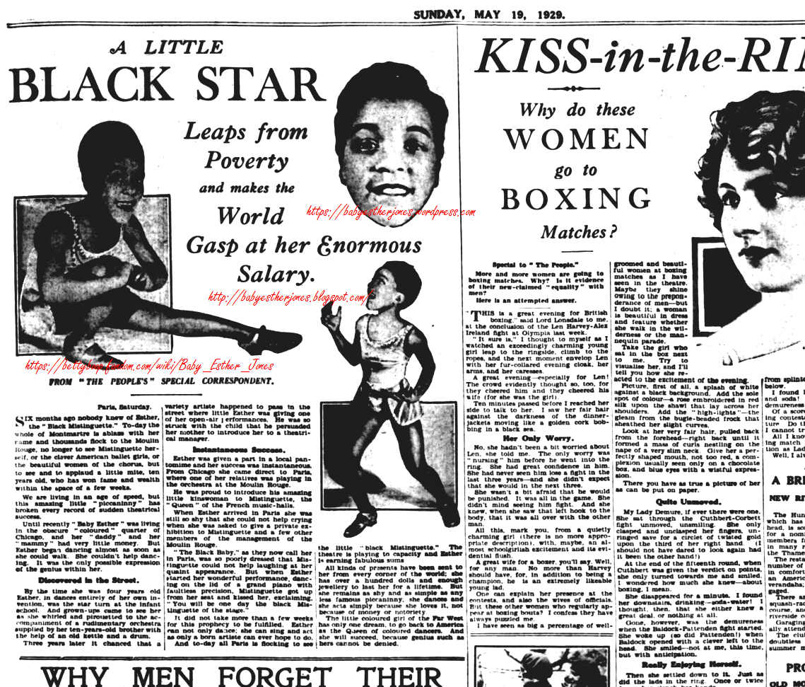 Baby Esther A Little Black Star (1929)