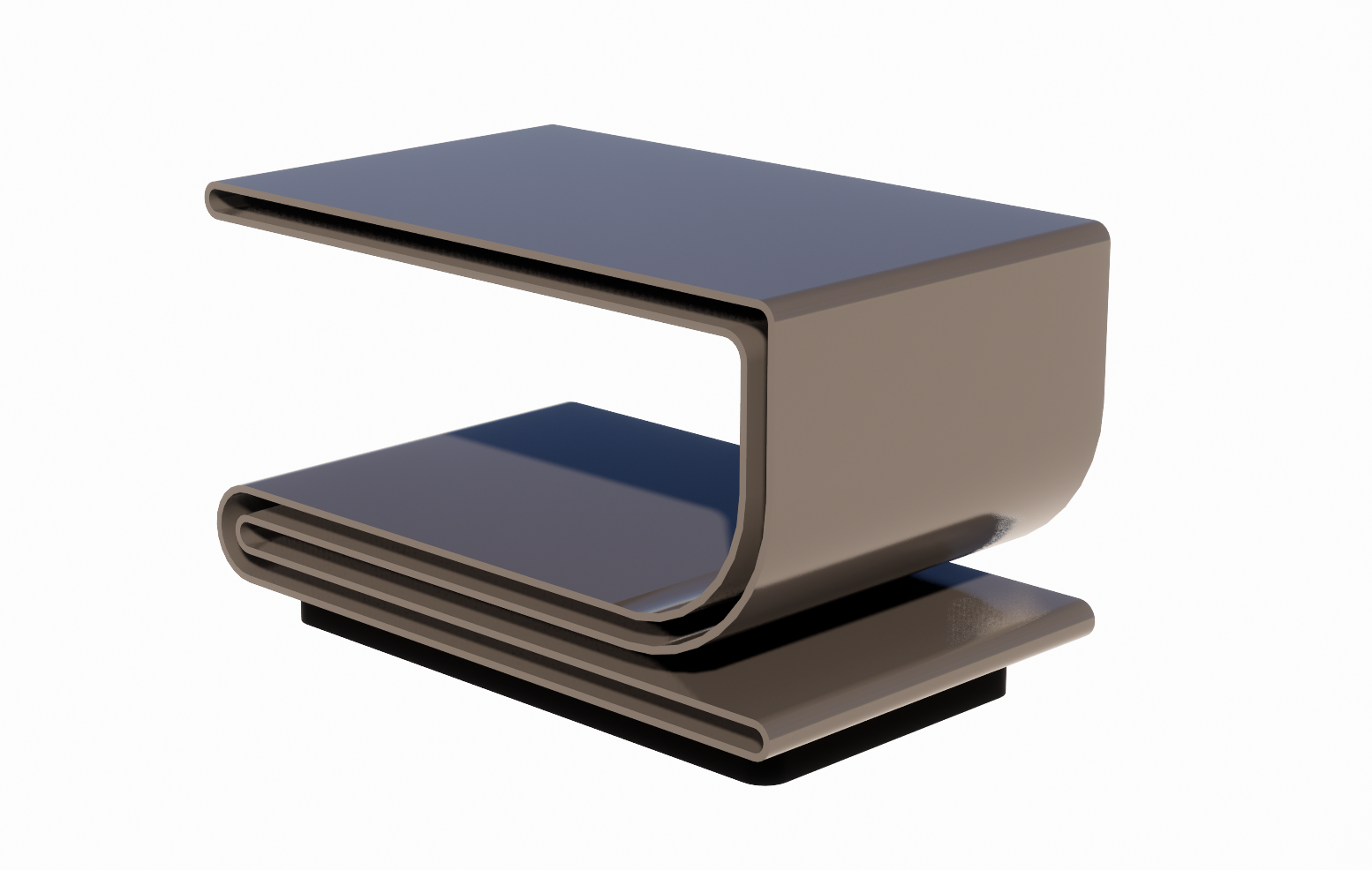 Curved Metal Table | Table 9