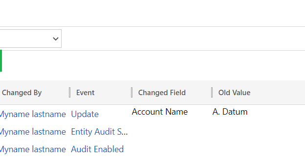 Dynamics 365 Customer Engagement: Delete Change History button on Audit ...