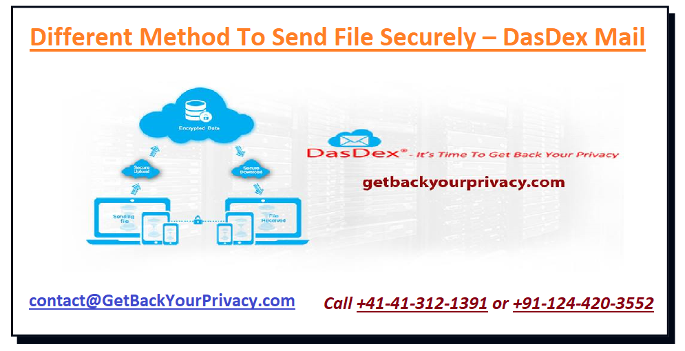 Different Method To Send File Securely – DasDex Mail