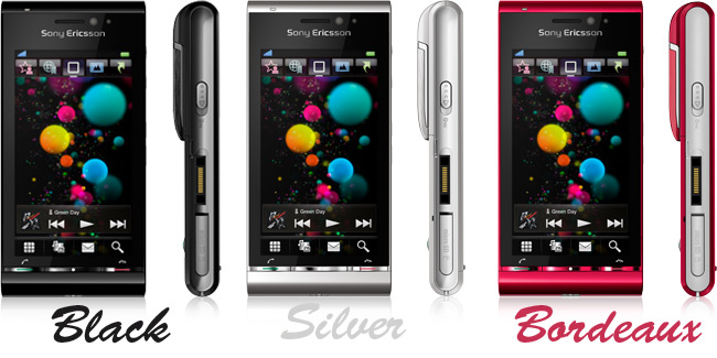 INFORMATIONS: Sony Ericsson Satio Mobile New look Photo Gallery