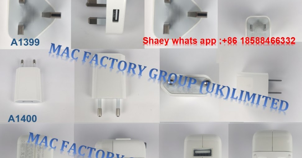 Apple accessories with retail pack : Original Apple Chargers from MAC ...