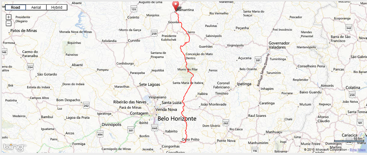 Resumo - Estrada Real - Caminho dos Diamantes