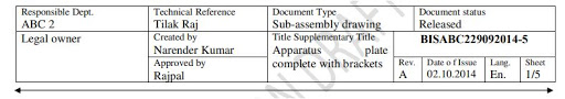 How to draw a Title Block in Civil Engineering Drawing?