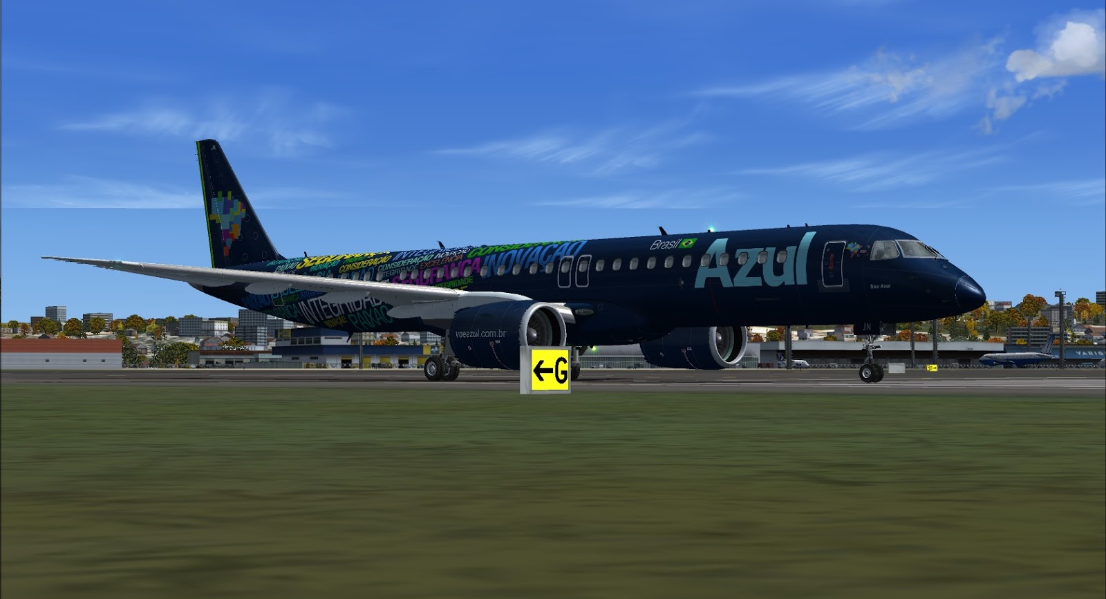 Aviação Arte: Embraer E-Jet 195 E2 Azul - Frota