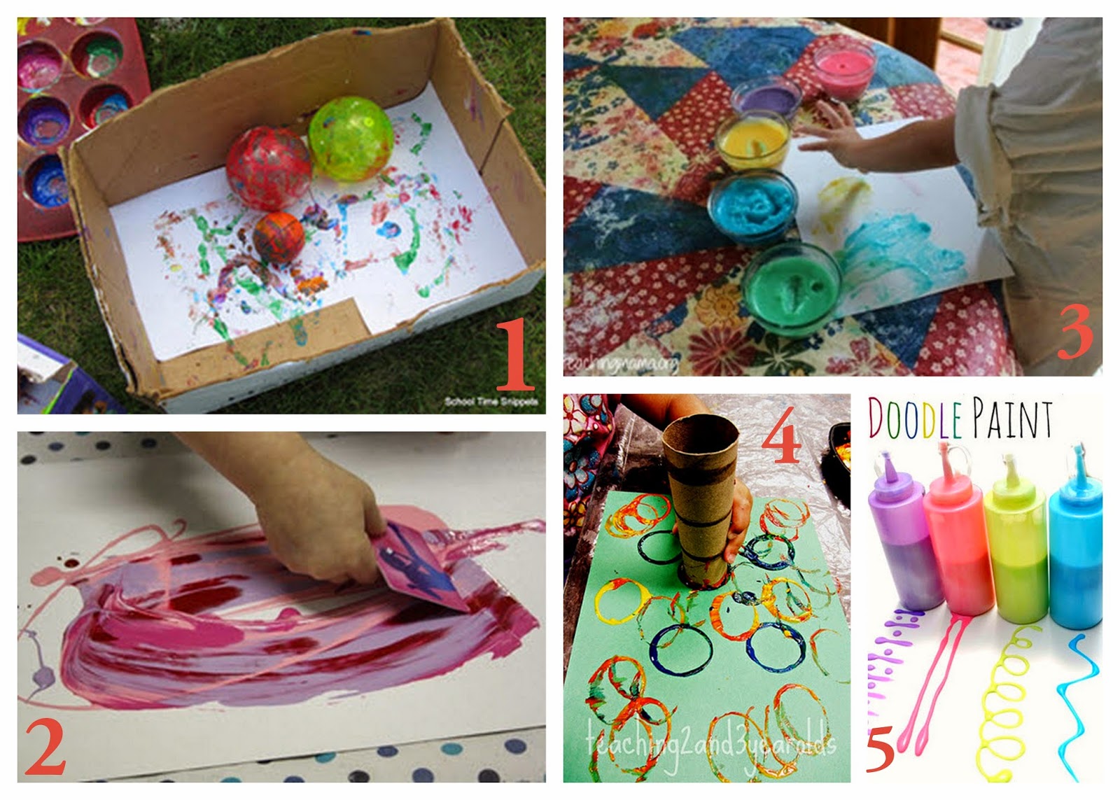 20 Painting Tools for Art Activities