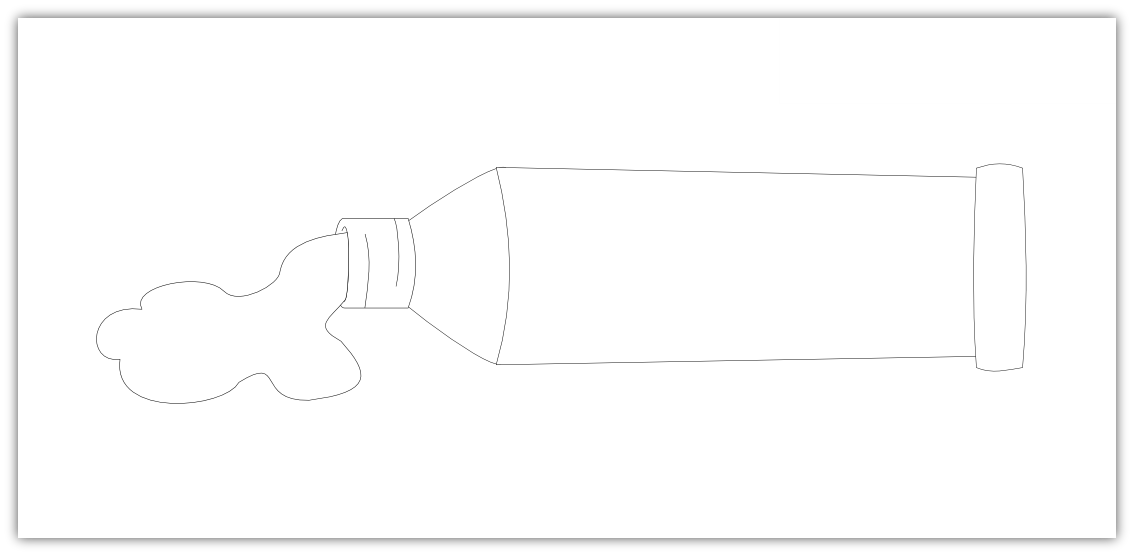 Imaginesque: Paint Tube Pattern