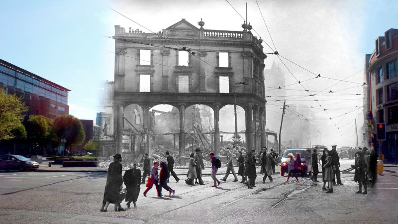 Incredible Vintage Photos of Belfast During German Air Raids in 1941 ...