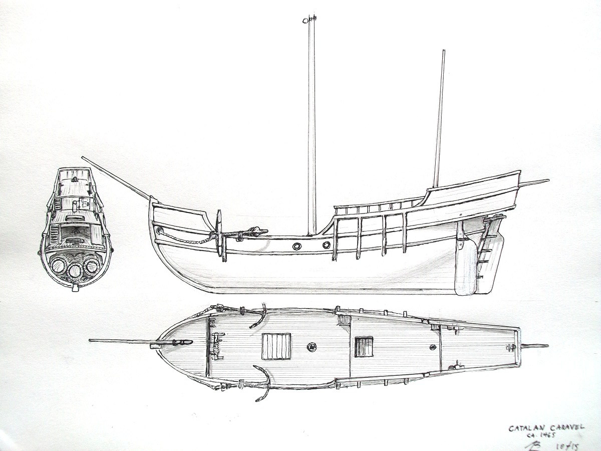 Robert's Old Ships: A Catalan Caravel of 1465