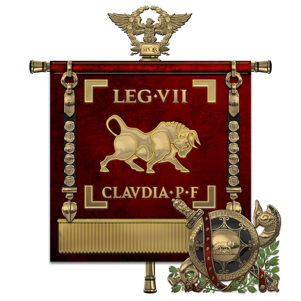 Military Insignia 3D : Heraldry of the Roman Empire - Legions of the ...