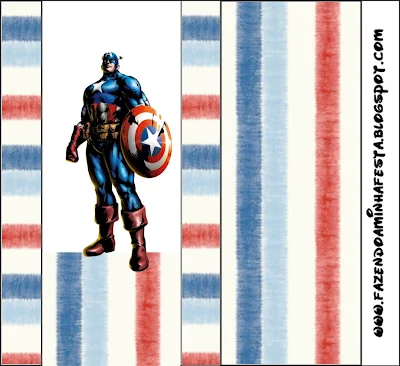 Captain America: Free Printable Candy Bar Labels. - Oh My Fiesta! in ...