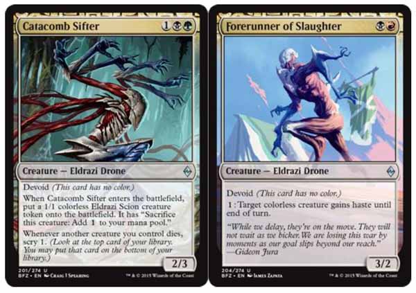Magic the Gathering Adventures: New Eldrazi Part 9: Multicolored Casts ...