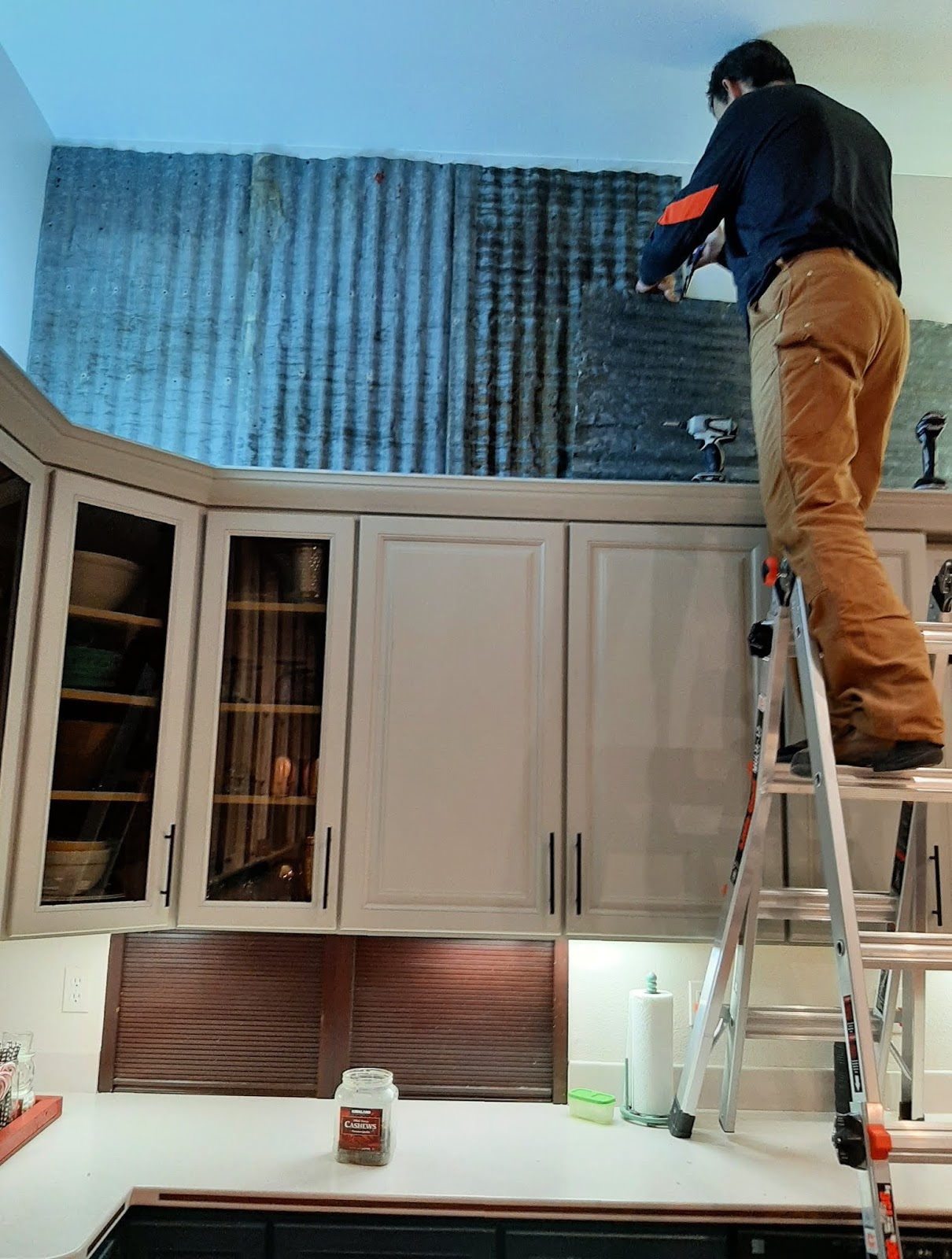 Beyond The Picket Fence: Rustic Industrial Wall