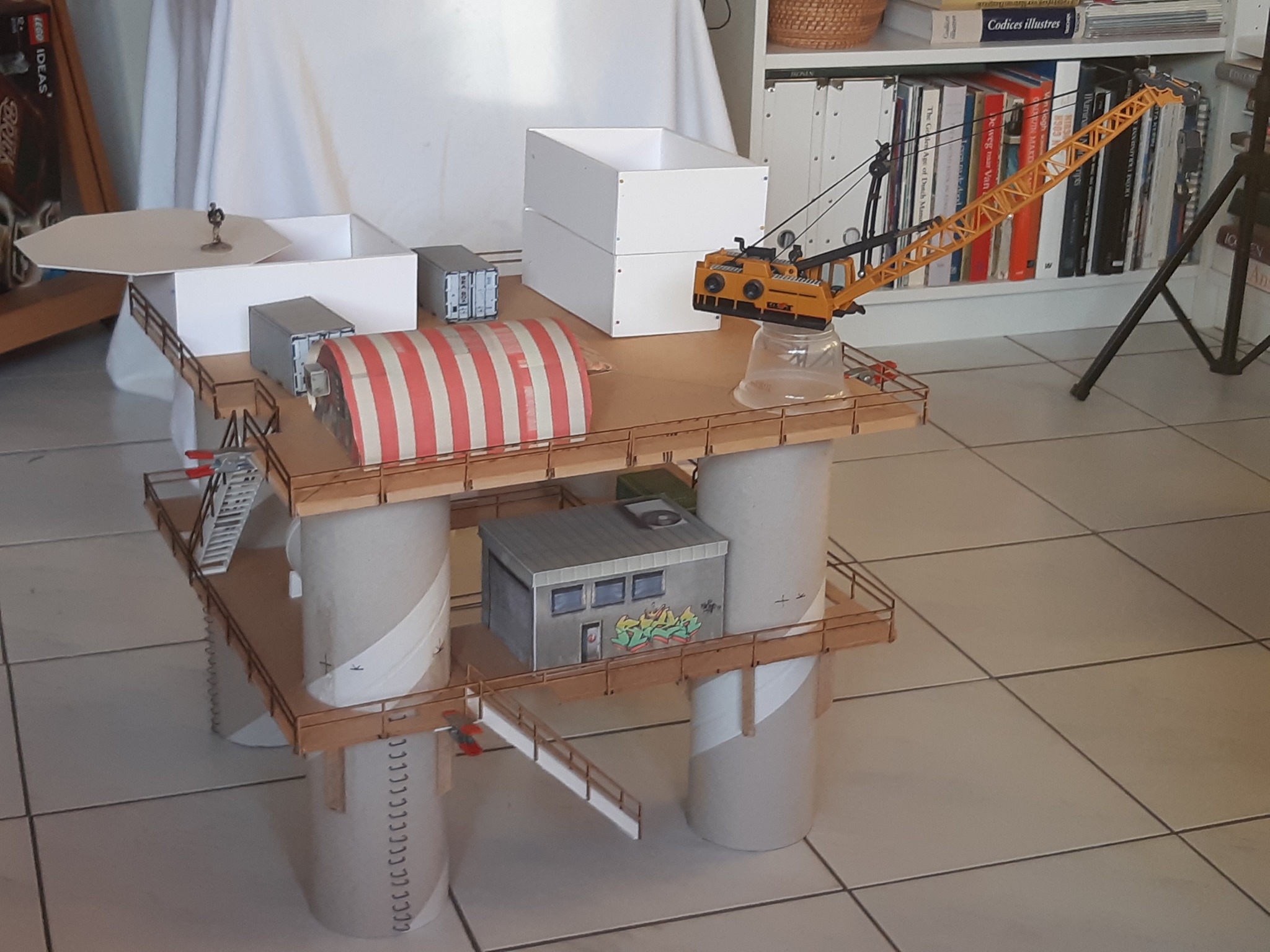Pijlie´s Wargames Blog: Building a 28mm oil rig for Spectre Operations ...