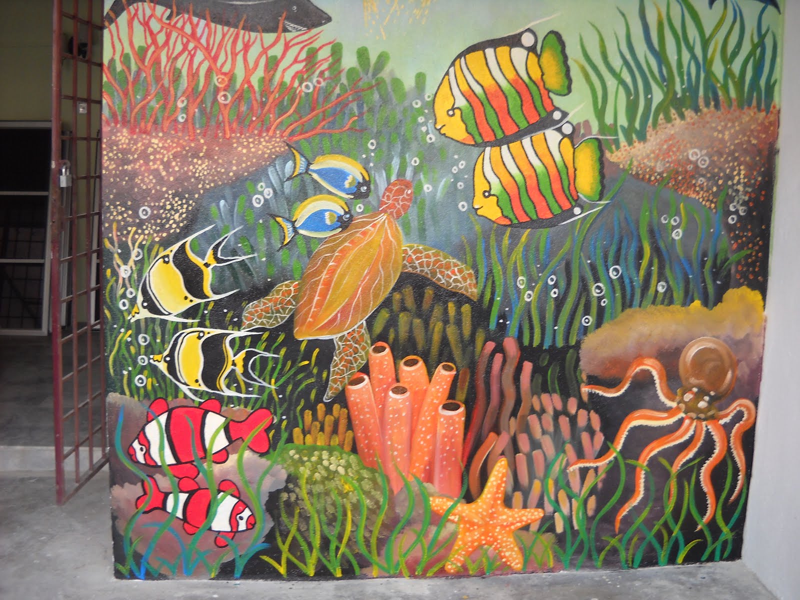 Pelukis Mural Shah Alam: SK Sg Udang, Klang