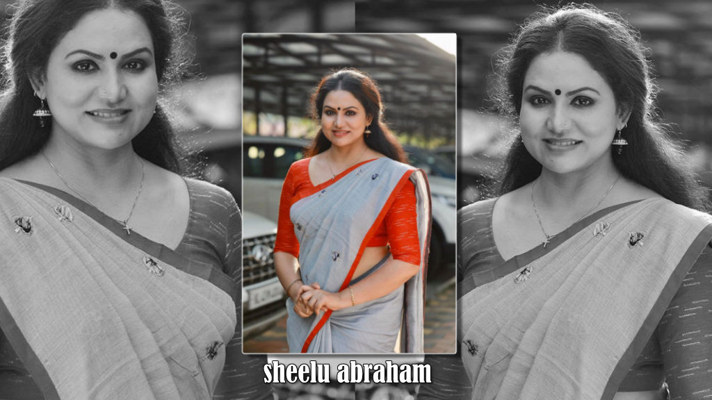 Sheelu Abraham Lovely in Saree | Hot Saree Pics