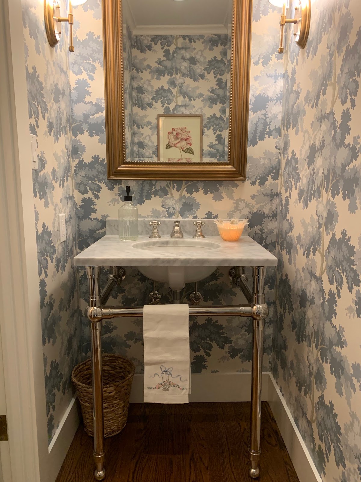 vignette design: The Powder Room Reveal