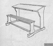¿Cómo organizamos un colegio?: Historia del pupitre