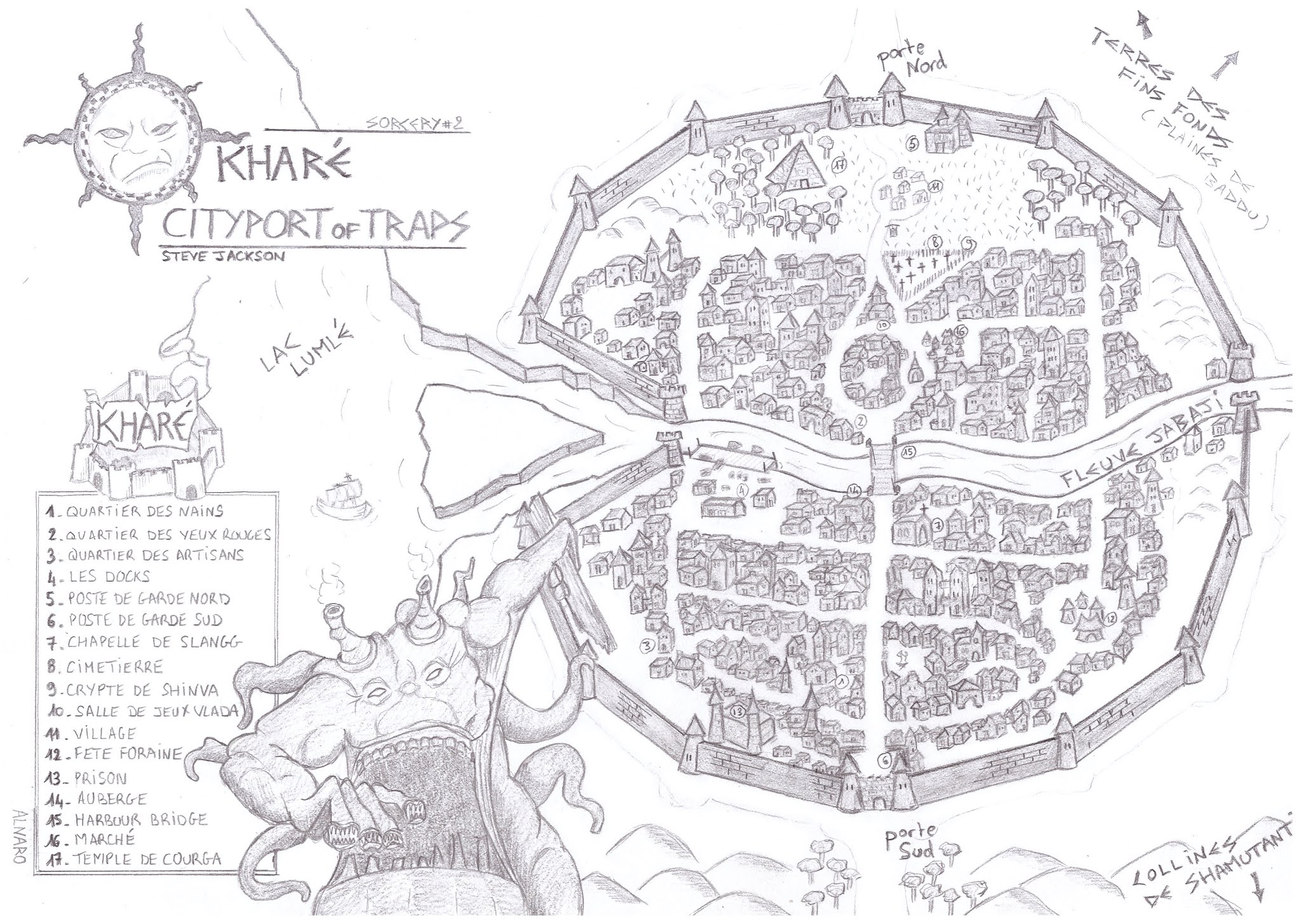 Fighting Fantasy 2024: The Cartography of Kakhabad