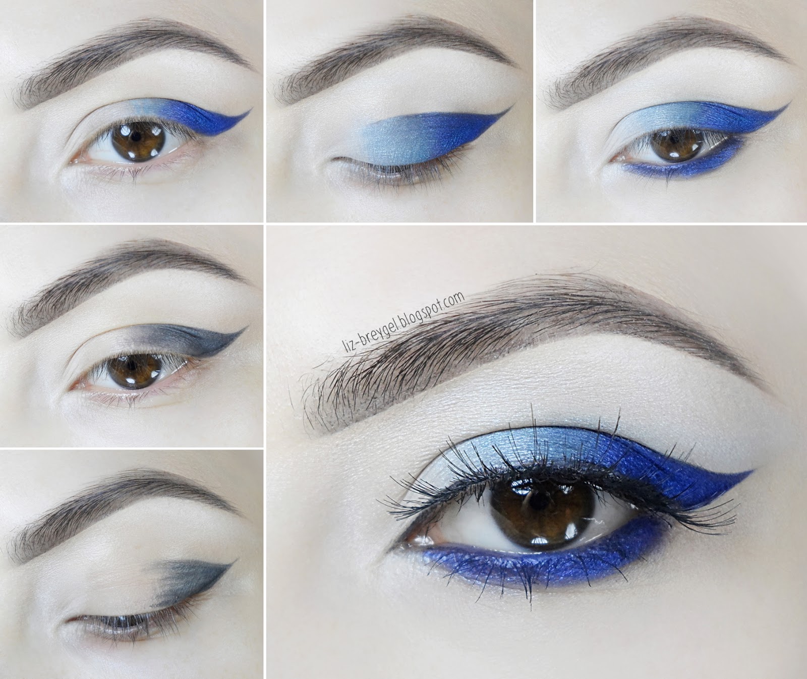 Eye Look Inspired by September Birthstone Sapphire | Step-by-Step ...