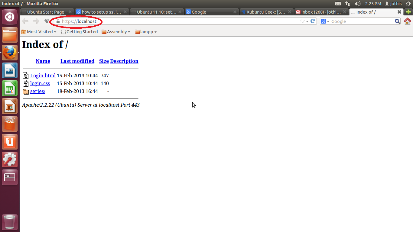 Jothis Mannels Blog What Is Ssl And How To Setup A In Apache2 Webserver