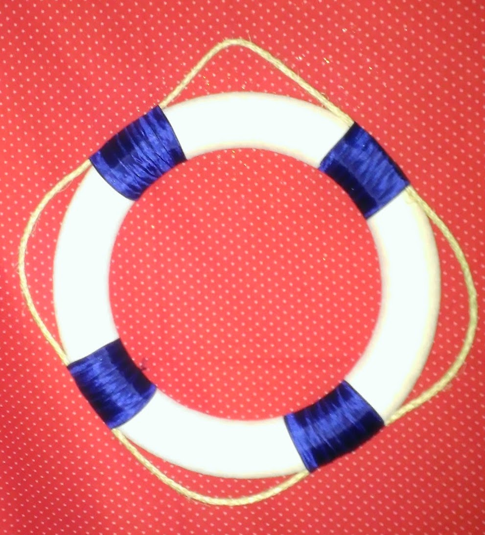 Manic Mama Miles: Ahoy! It's a Boy! - DIY Life Preserver