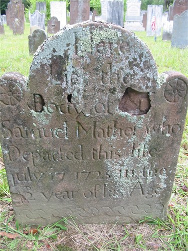 Miller-Anderson Histories: SAMUEL MATHER 1683-1725