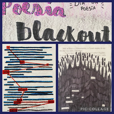 BIBLIOCERVO: DÍA DA POESÍA: “BLACKOUT POETRY”