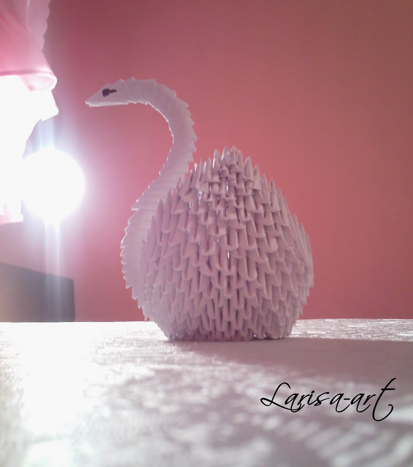 Lebada origami | Larisa-art