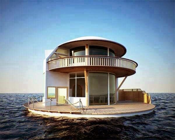 floating house: Building a floating home